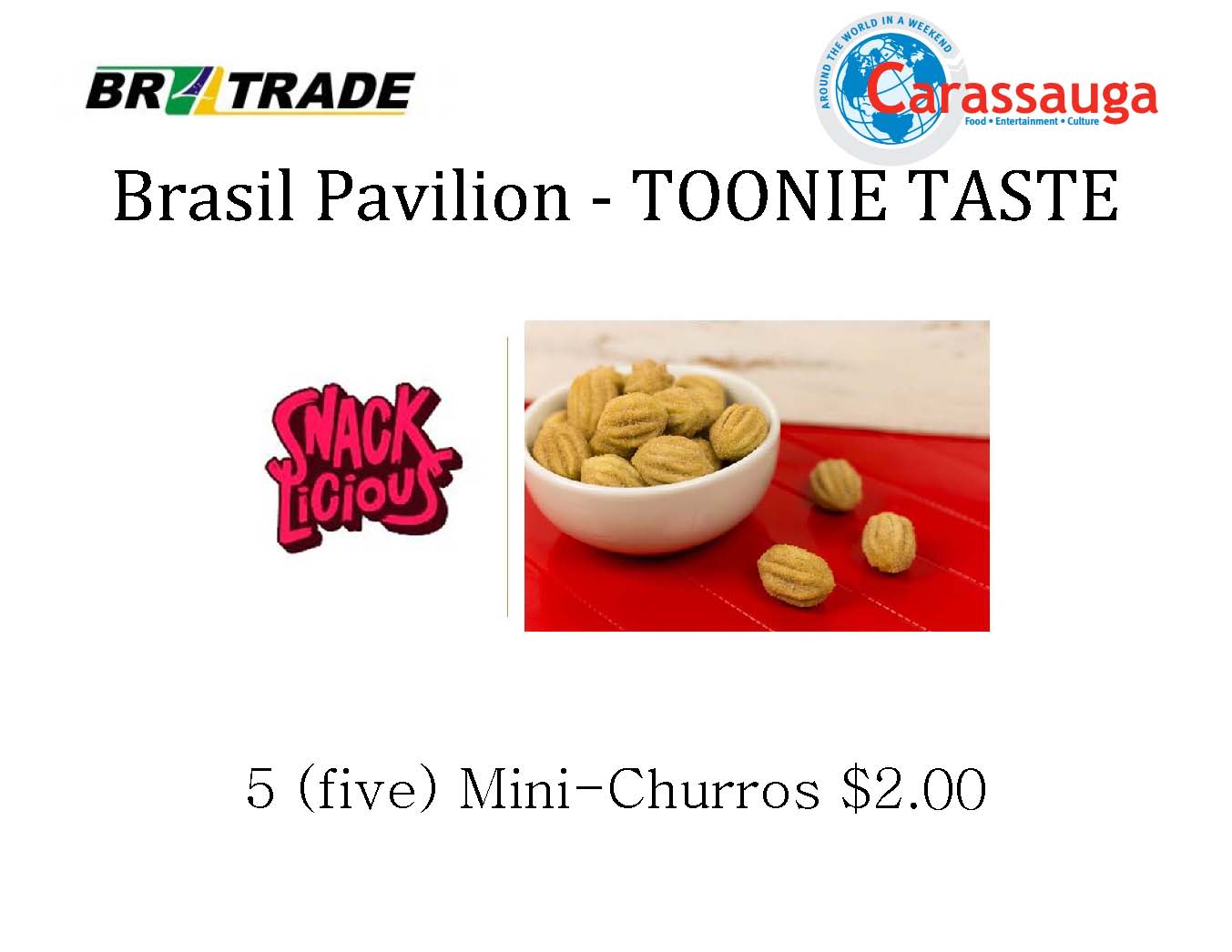 Toonie Taste | Carassauga Festival